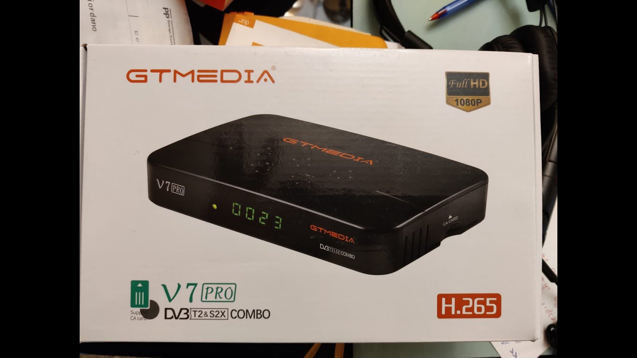 GTMEDIA V7 PRO DVB-T2+DVB-S2X Decoder Digitale Terrestre e Ricevitore ...