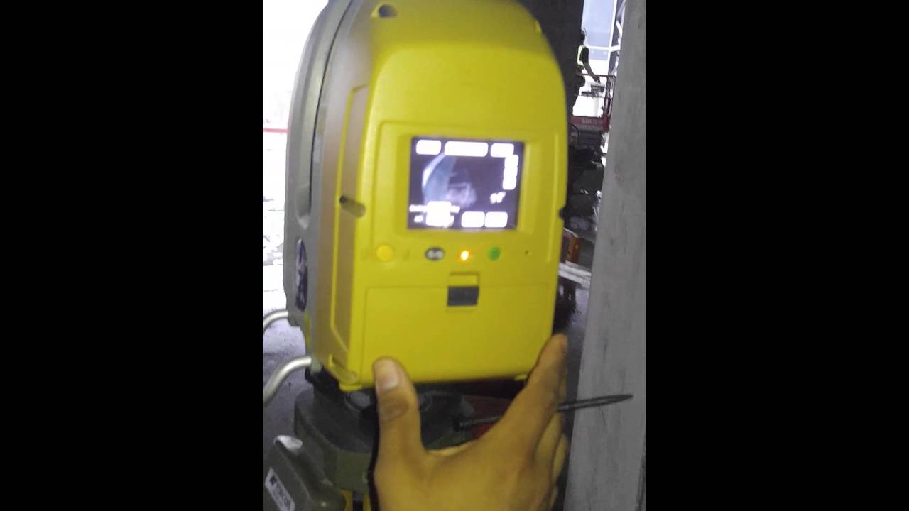 Scanning with the Topcon GLS 2000 - YouTube