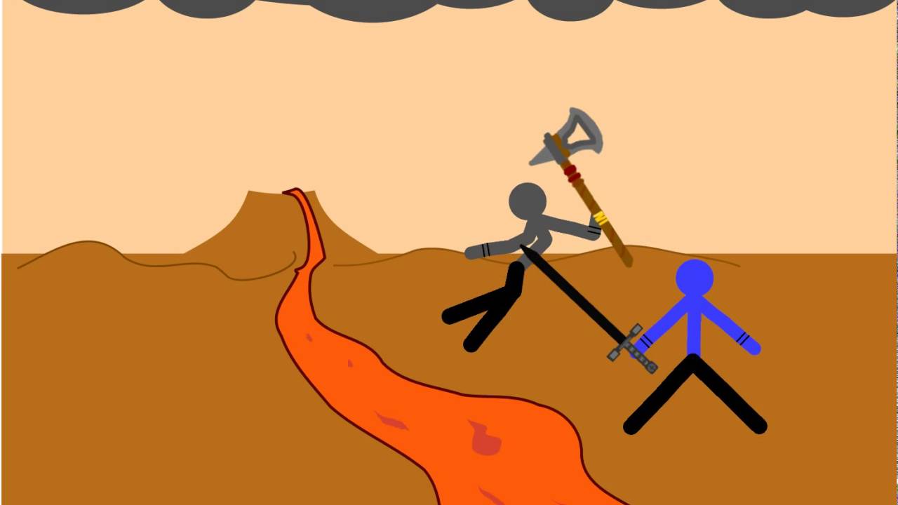 Stickman colour fight - YouTube