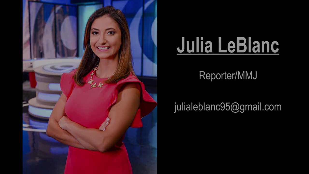 JANUARY 2020 REPORTER REEL JULIA LEBLANC - YouTube