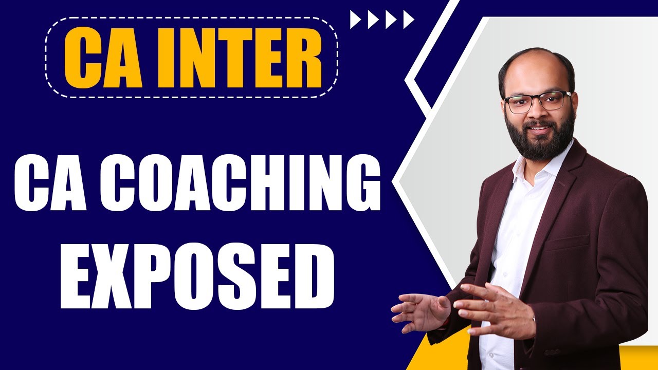 CA Coaching Exposed....😱😱😱 | How to Choose Best CA Classes in India ...