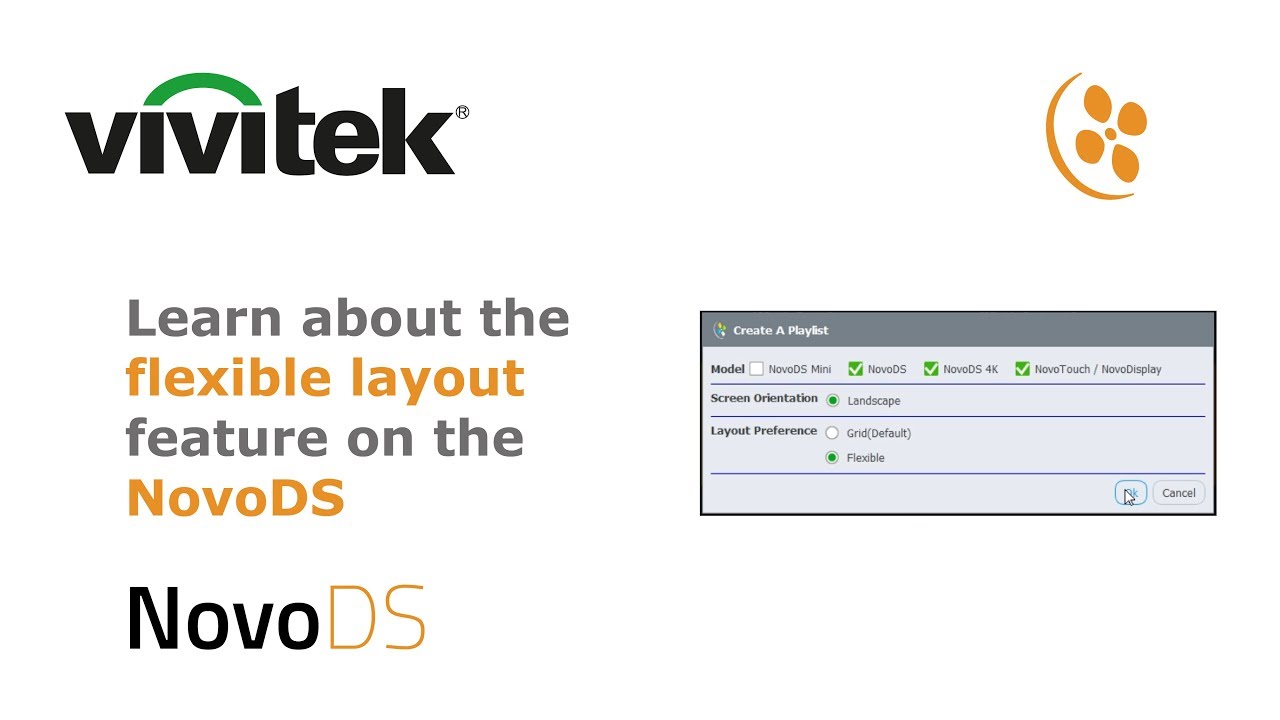 New Feature: Flexible Layout for NovoDS digital signage solution - YouTube