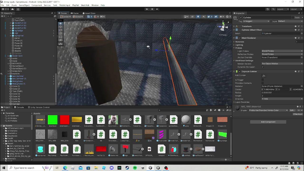 How to fix a glitch in your unity project. - YouTube