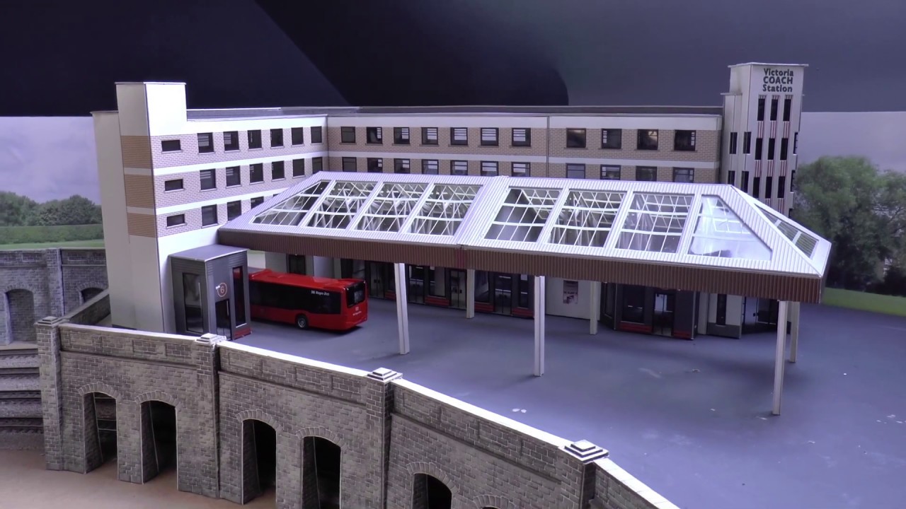 Part 2 of the Bus Station build. 11-04-2020 - YouTube