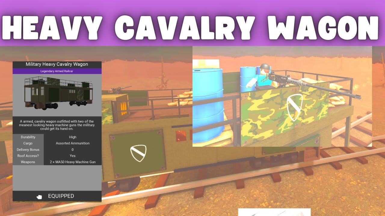 [TURRETS] Edward the Man Eating Train Roblox - Military heavy Cavalry ...