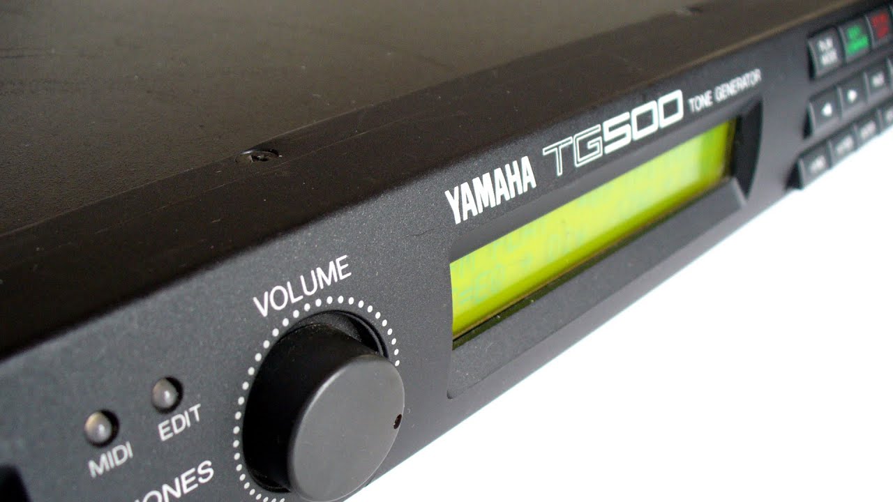 Yamaha TG500 synth Superteclados.com dramatic and melancolic non ...
