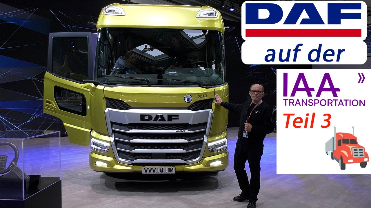 DAF auf der IAA Transportation Teil III - YouTube