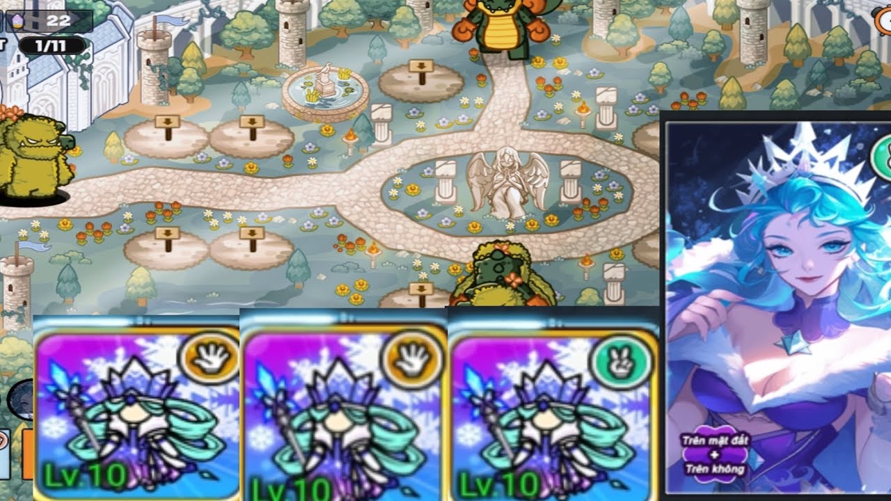 Guild war bằng anna awk 🥶 - gold tower defence/ag gtd - YouTube