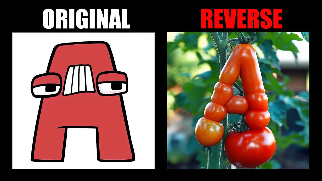 Reverse Alphabet Lore But In TOMATO (A-Z...) - All Alphabet Lore Meme ...