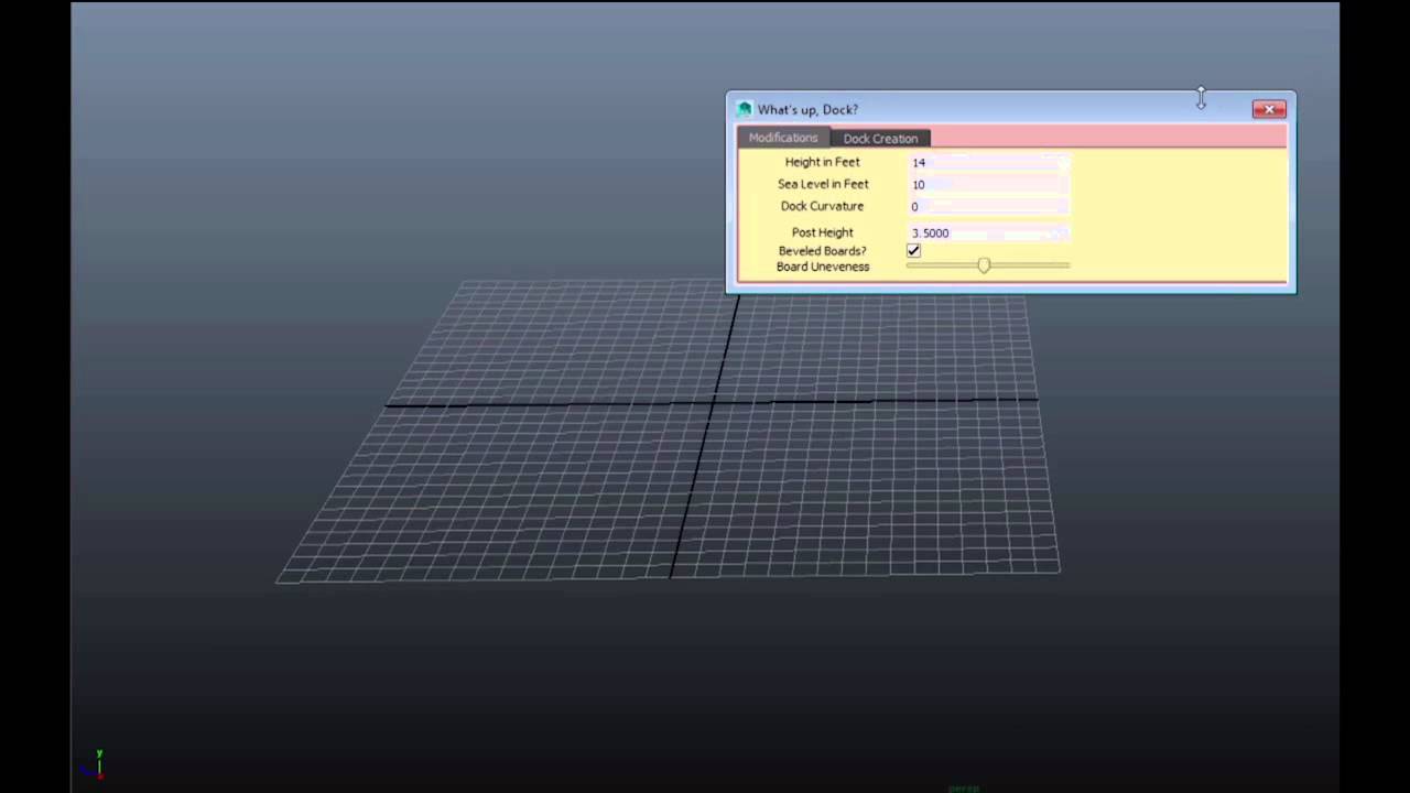 Python Dock Creator Script - YouTube