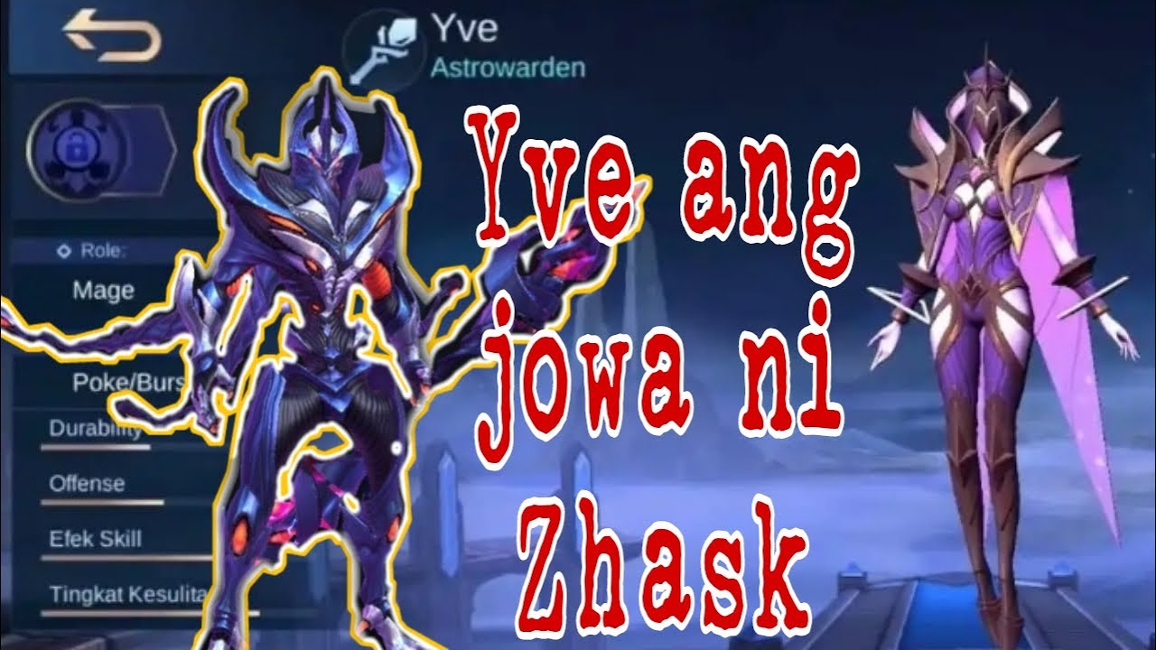 UPCOMING NEW HERO MOBILE LEGENDS 2020/ YVE (MAGE) ROLE || Alerie Plays ...