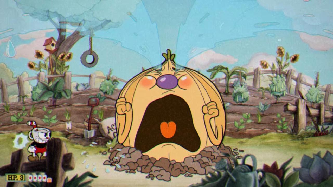 Cuphead - Botanic Panic - NO DAMAGE FIGHT - YouTube