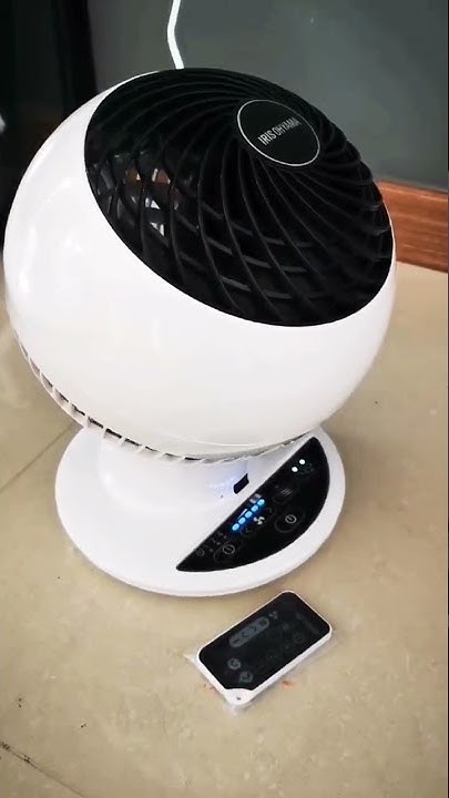 IRIS Ohyama Compact, Powerful Horizontal Vertical Swing Fan Cooler Cool Gadgets - YouTube