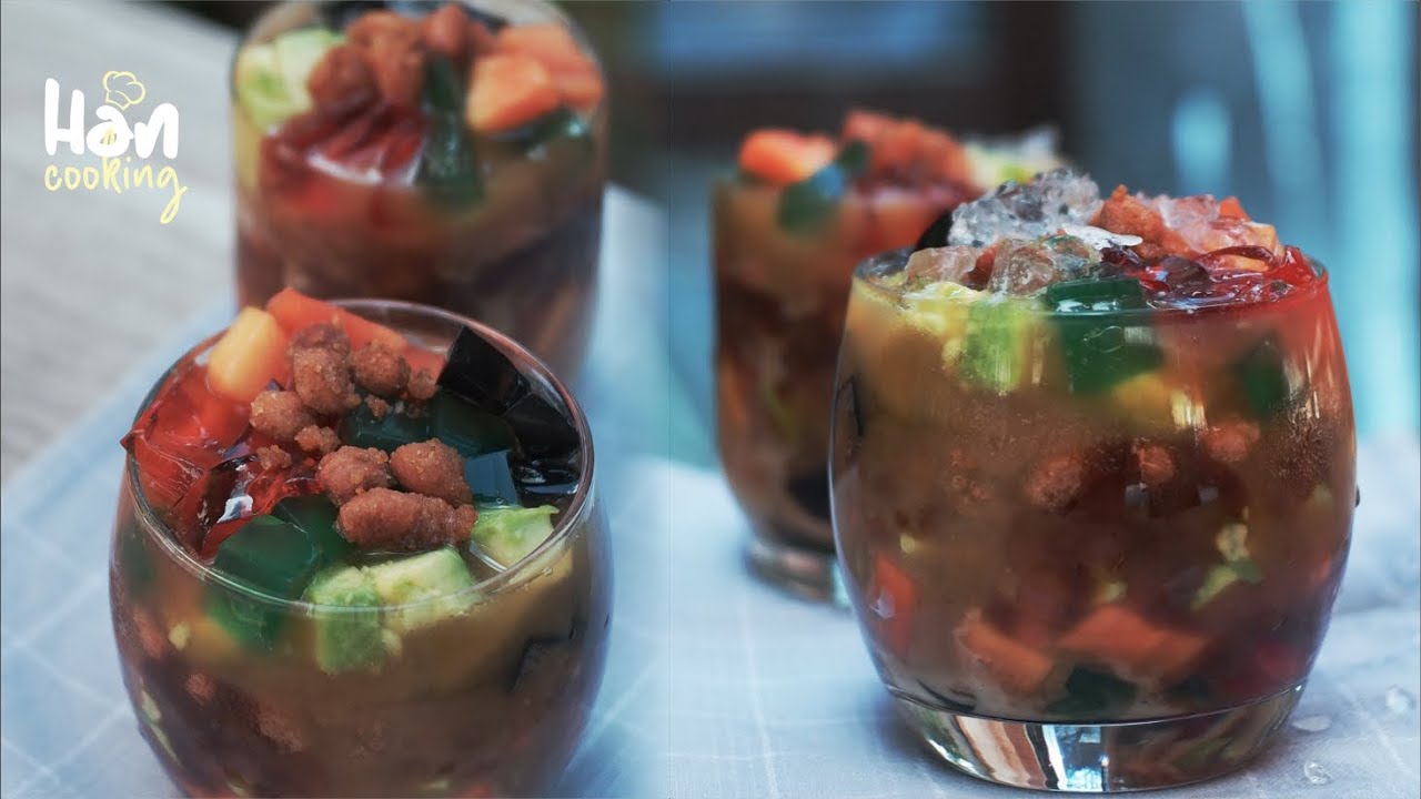 TERENAK!! RESEP CARA MEMBUAT ES TELER DENGAN SAUS GULA MERAH - YouTube