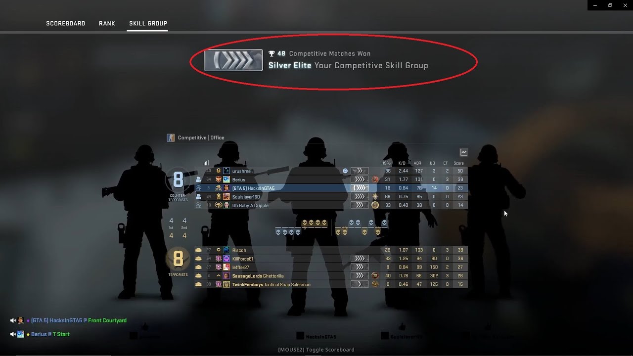 Pulling Rank in Silver - YouTube