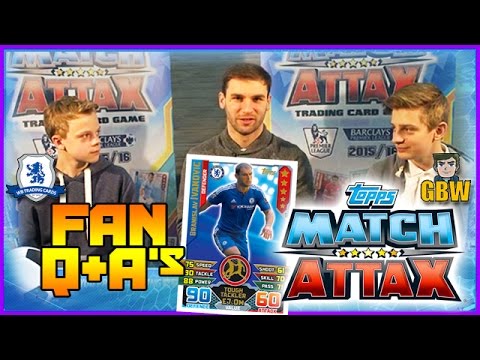 Match Attax | Branislav Ivanović Q&A with WB Trading Cards + GBW - YouTube