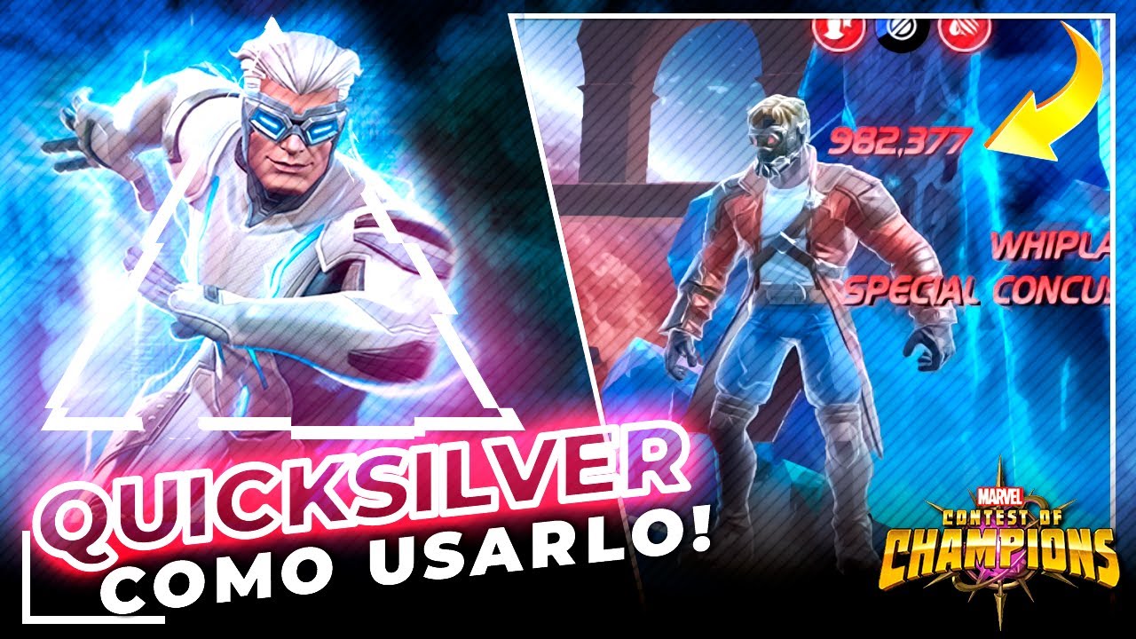 DAÑO super Masivo y COMO USAR CORRECTAMENTE a Quicksilver| marvel ...