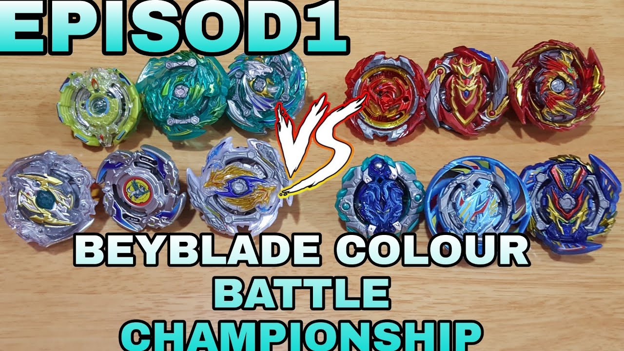 EP 1 :BEYBLADE COLOUR BATTLE CHAMPIONSHIP- Epic battle | Beyblade ...