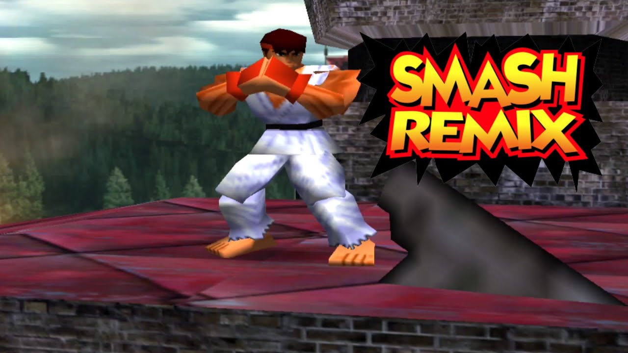 Super Smash Bros Remix HD Textures Remix 1P Mode Very Hard Ryu ...