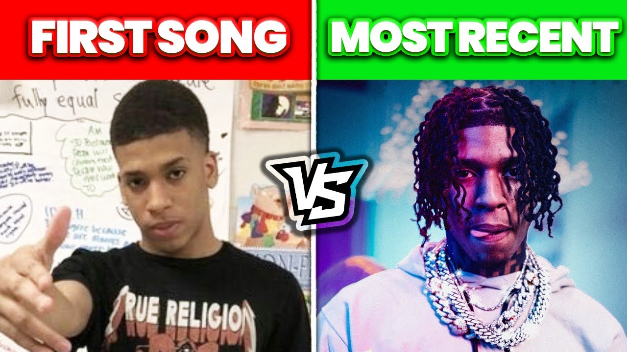 RAPPERS FIRST SONG VS MOST RECENT SONG - YouTube
