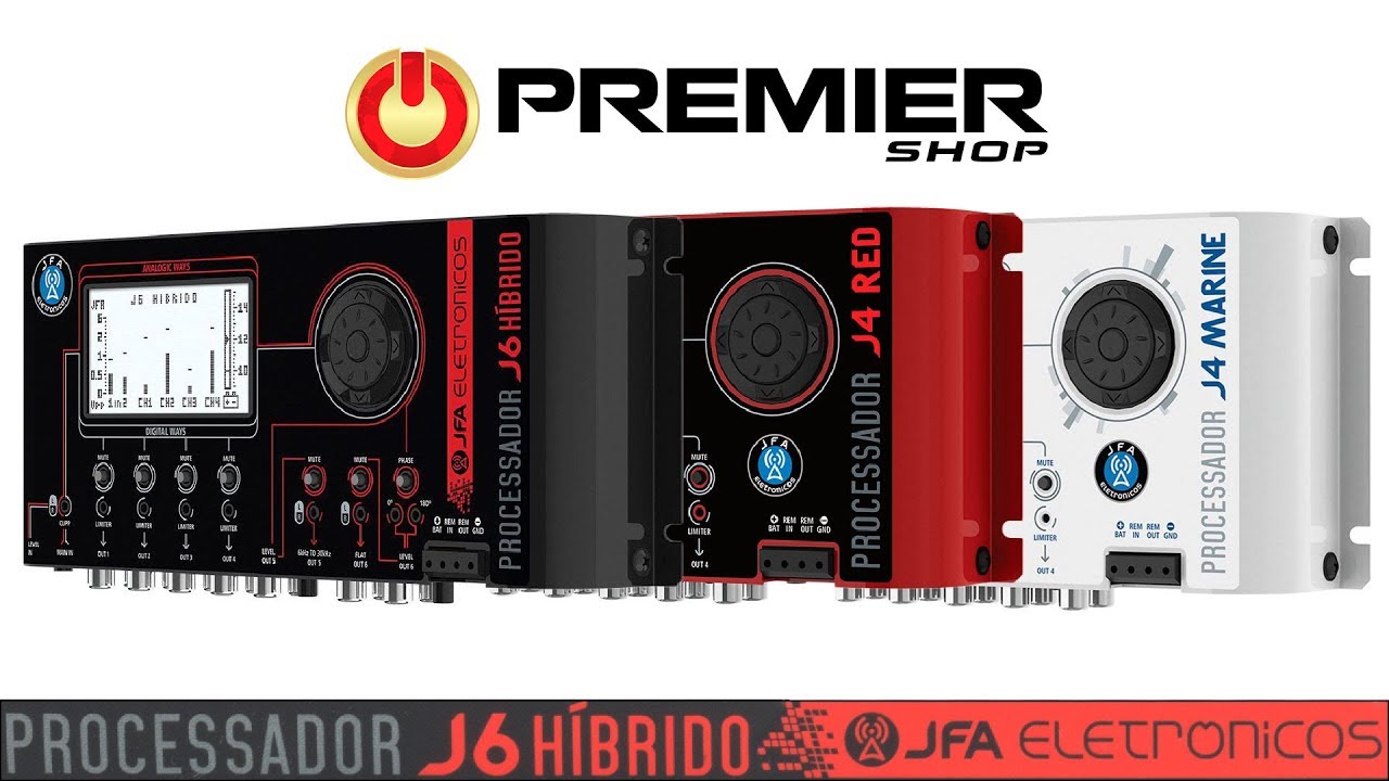 Processadores JFA, J6 Hibrido, J4 Marine e J4 RED - [ Premier Shop ] - YouTube