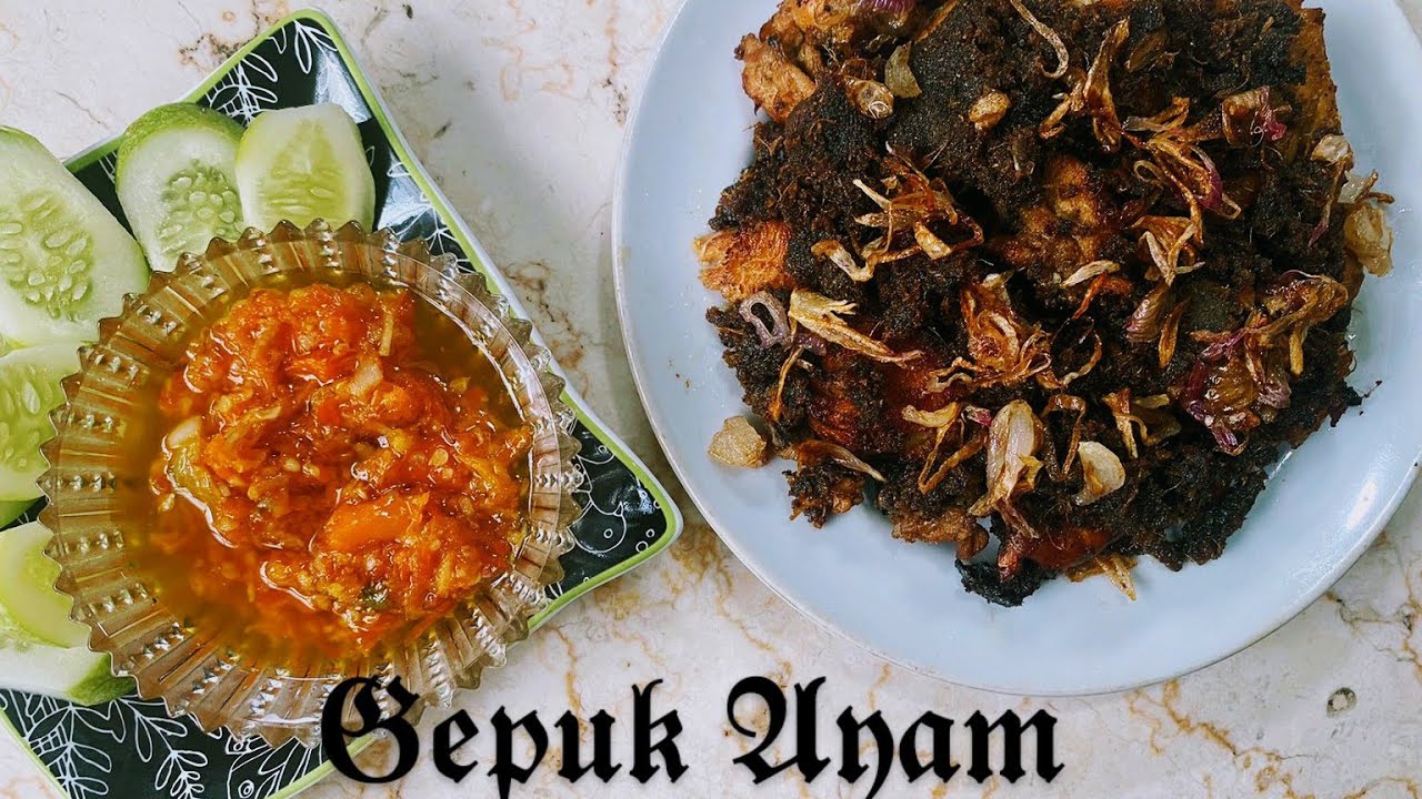 Resep Empal Gepuk Ayam Yang Enaak Manis Gurih Youtube