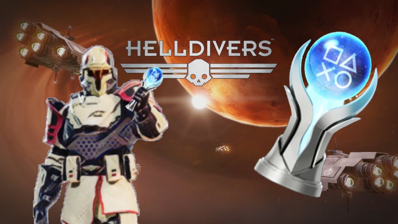HELLDIVERS 2 unlocking platinum trophy - YouTube
