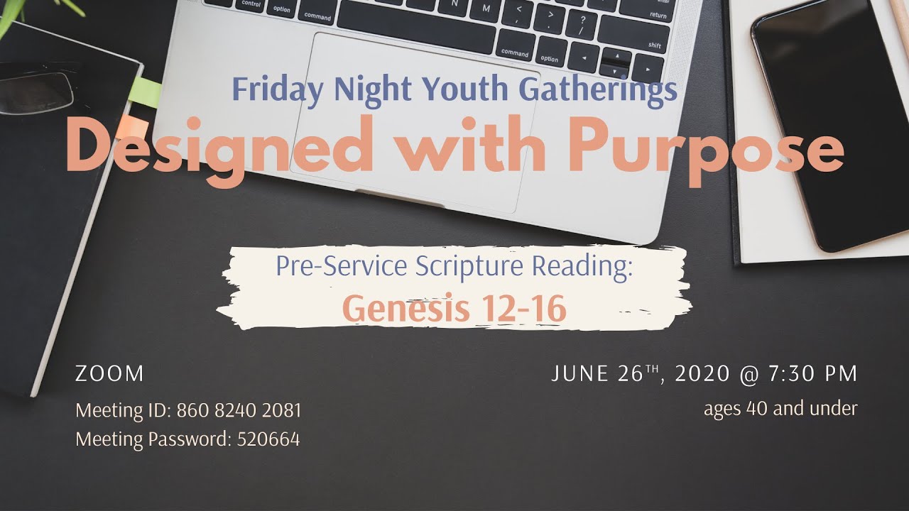 Designed with Purpose (Part 1) | Friday Night Youth Gathering - YouTube