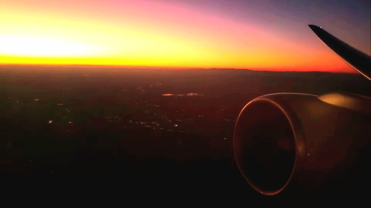 INTENSE RRT800 ROAR! | American B777-200 Sunset Takeoff From Charlotte ...