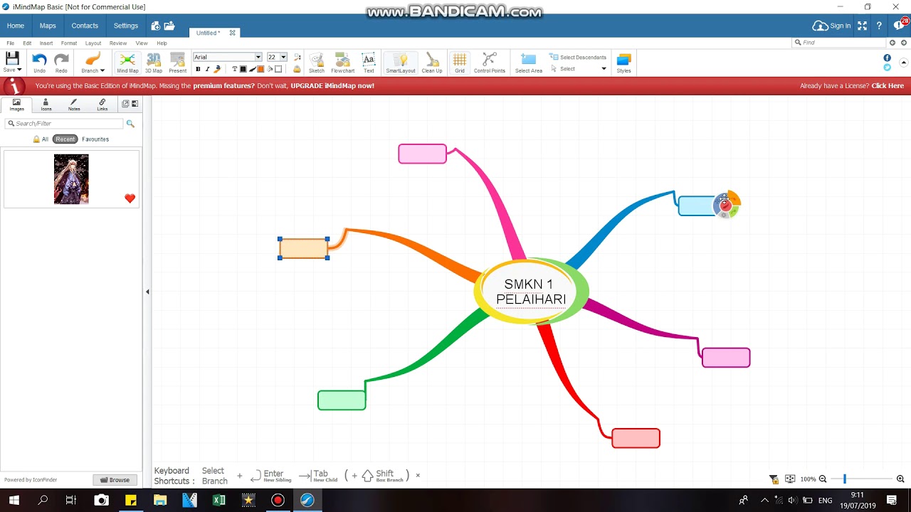 tutorial imindmap 7 bagi pemula - YouTube