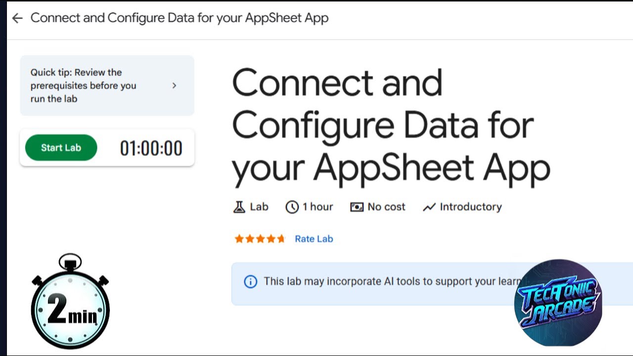 Connect and Configure Data for your AppSheet App || GSP910 Solution - YouTube