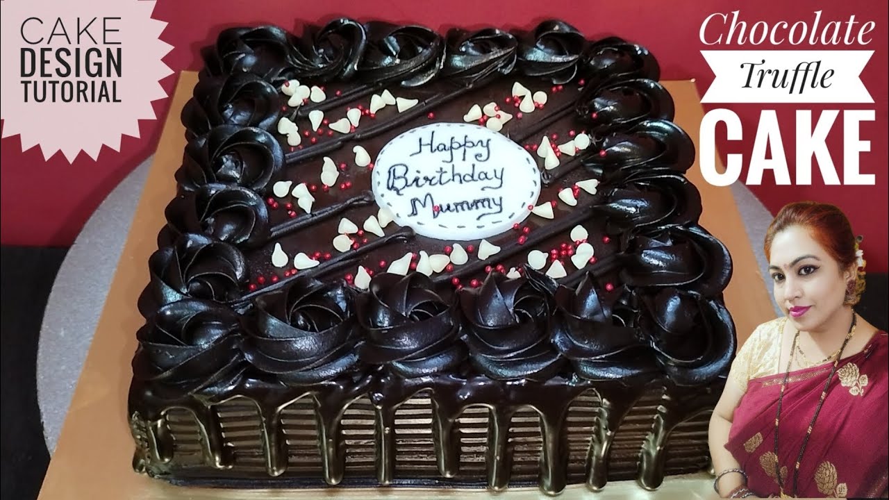 Elevate Your Baking Skills: Chocolate Truffle Cake Design Tutorial ...