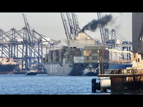 MSC POH LIN INBOUND WITH SWING TO BERTH SD 480p - YouTube