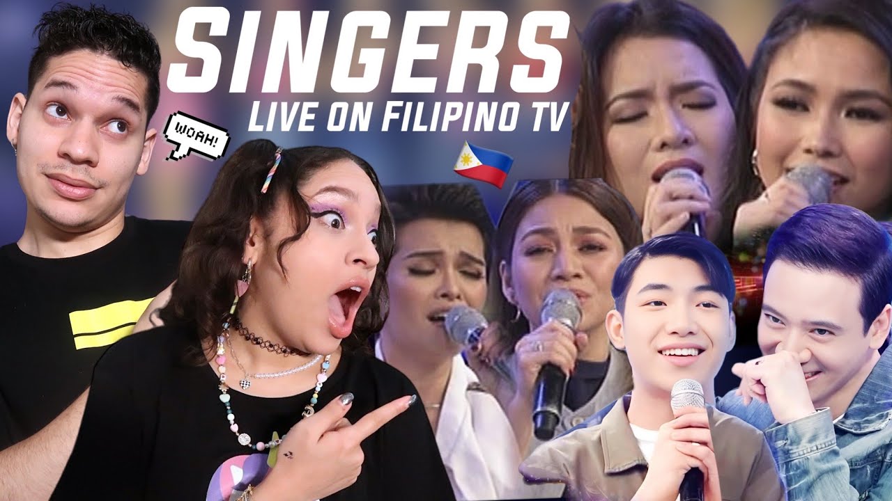 Latinos React to Best SINGING MOMENTS on FILIPINO TELEVSION! ft Vice ...
