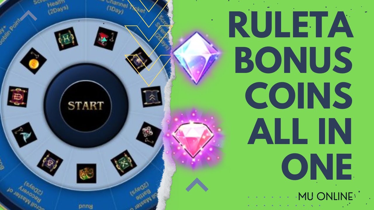 APROVECHA EL BONUS DE COINS 💎RULETA Y PACK 👑 | Mu Online S20.1 💥 - YouTube