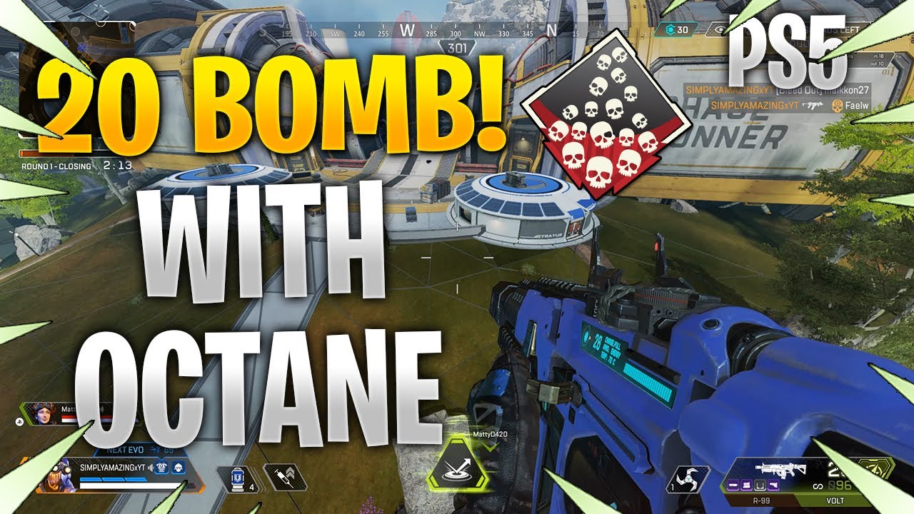 Dropped a 20 Bomb With Octane! PS5 Gameplay - YouTube