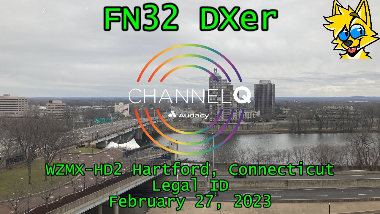 Channel Q | WZMX-HD2 Hartford, Connecticut Legal ID (2/27/2023) - YouTube