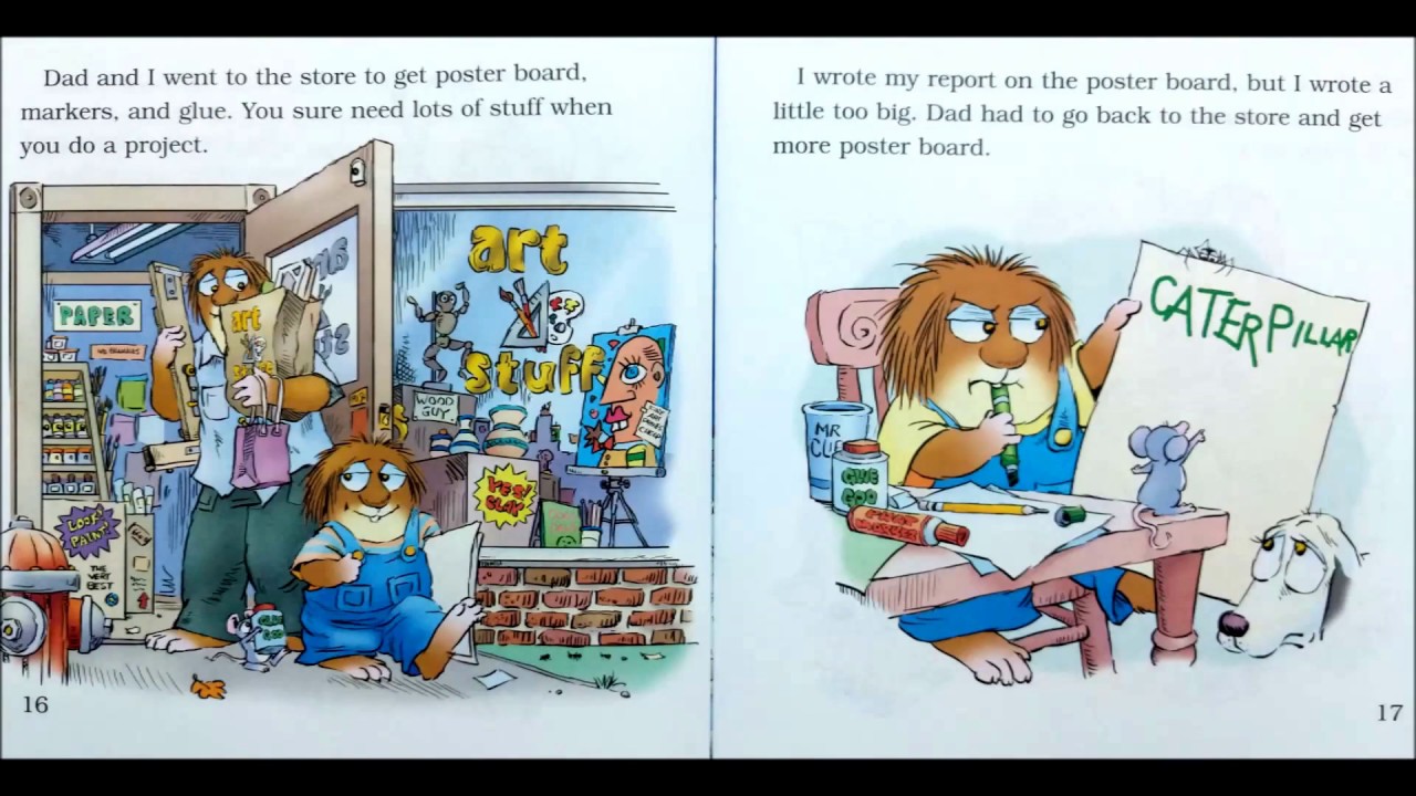 Just a School Project Read Along - YouTube