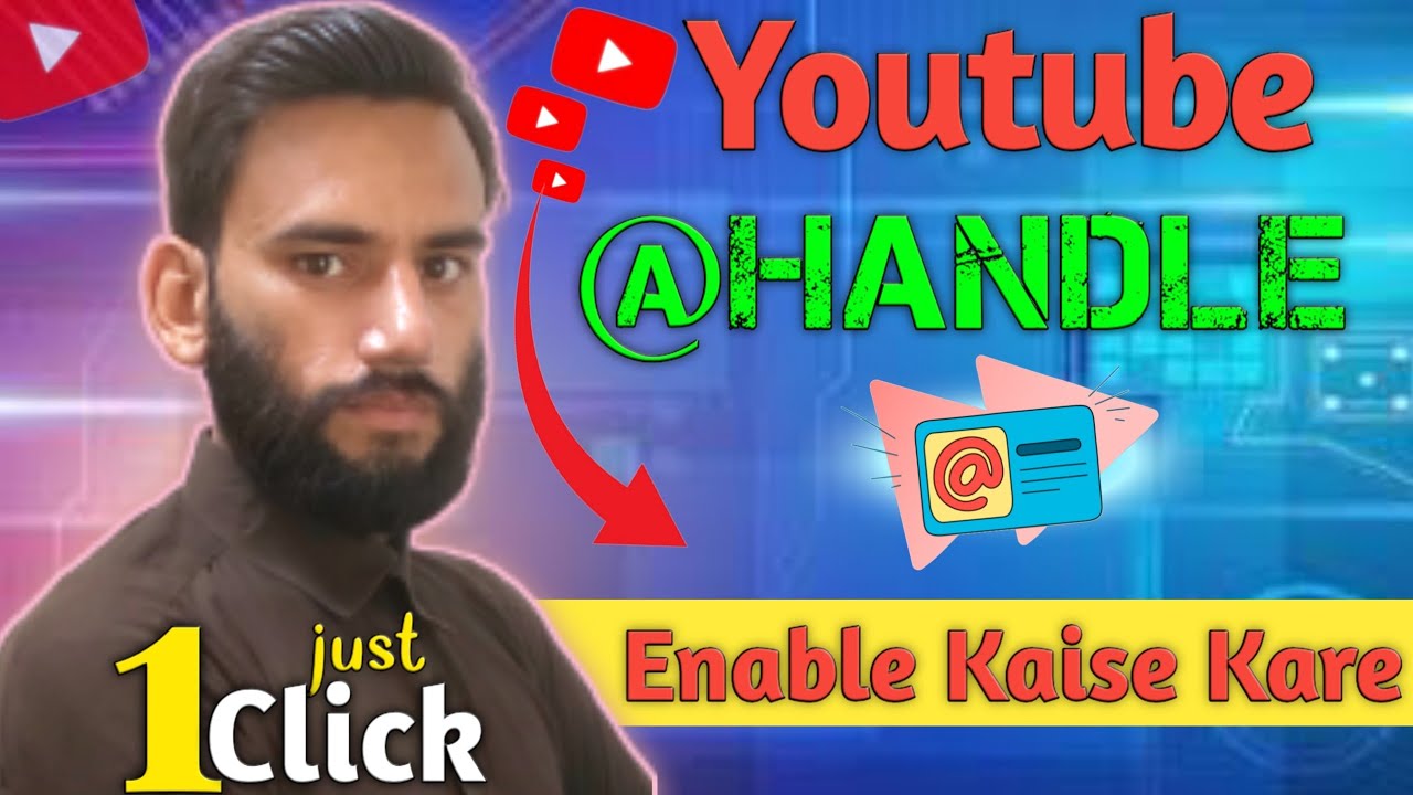 youtube handle update | youtube handle kaise banaye | handle on youtube ...