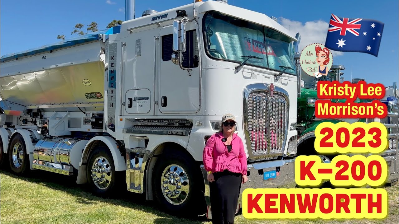 Kristy Lee Morrison's 2023 Kenworth K-200 Truck Tour - YouTube