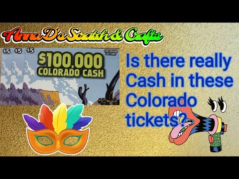 $15 of Colorado Cash Colorado Scratch Off Tickets - YouTube