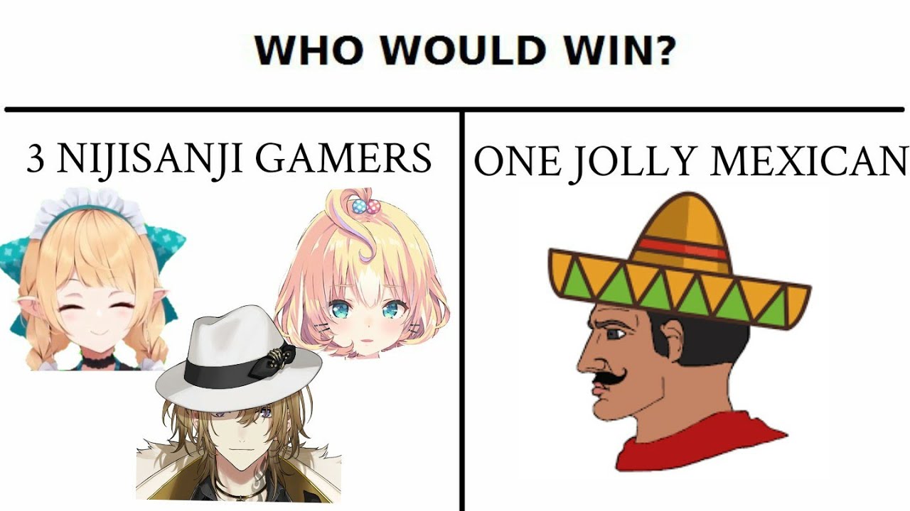 Local Mexican man Mops the Floor with Nijisanji En - YouTube