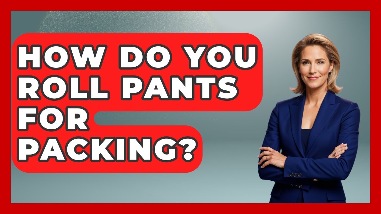 How Do You Roll Pants For Packing? - Pocket Friendly Adventures - YouTube
