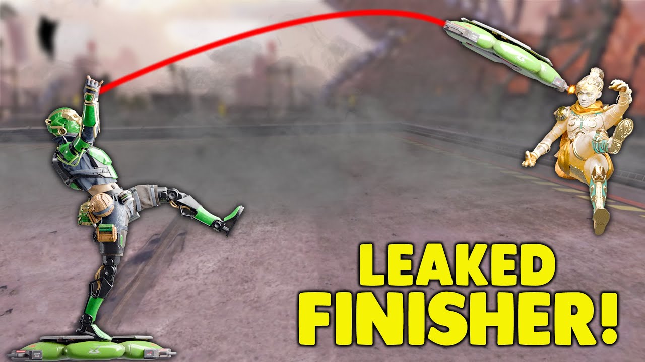 OCTANE's LEAKED FINISHER! - Apex Legends Moments #265 - YouTube