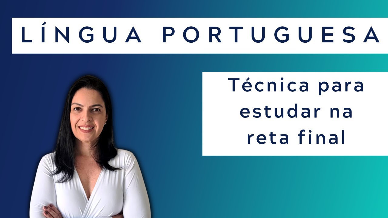 Técnica para estudar na reta final dos vestibulares - YouTube