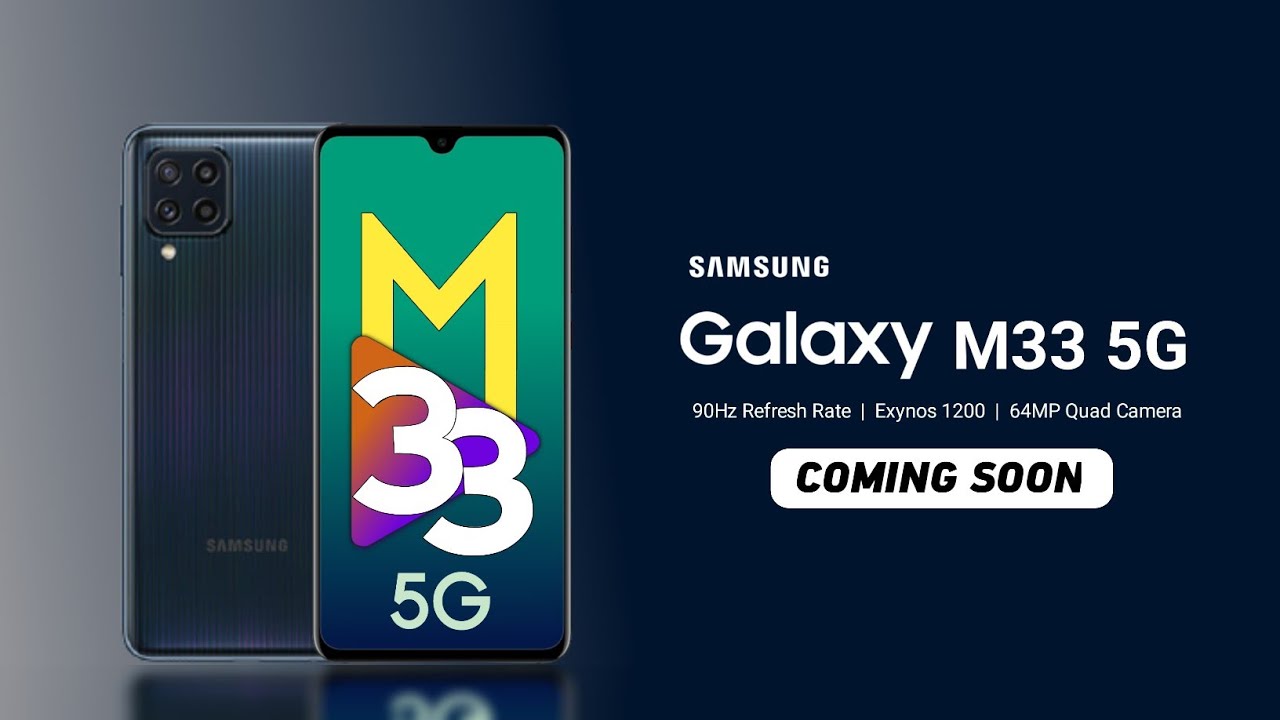 SAMSUNG Galaxy M33 5G - Official Launch | Specs | Price in india ...