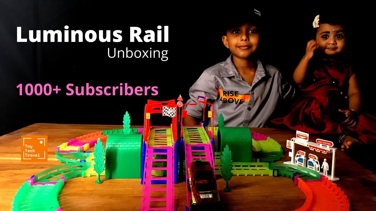 Toy Tech Travel: Luminous Rail (Unboxing) - YouTube
