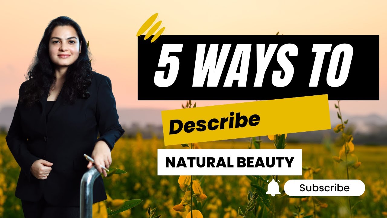 5 Ways To Describe Natural Beauty..#learnenglish #beginnerenglish # ...