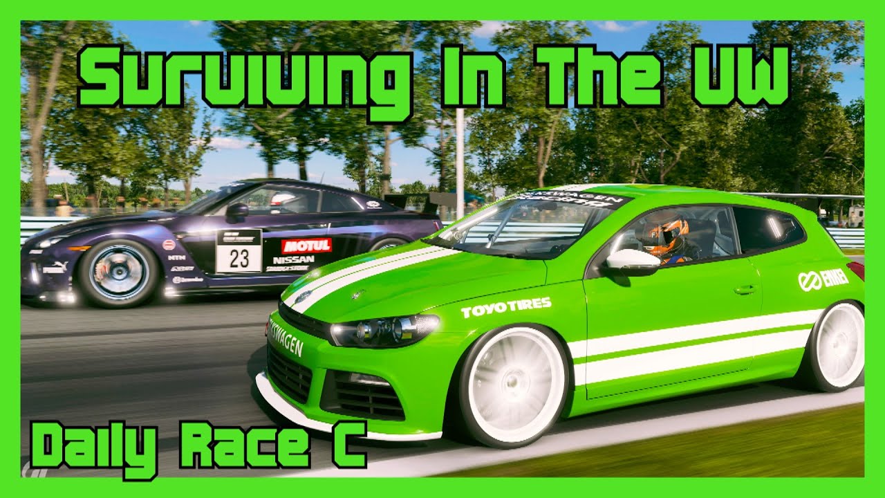 Surviving In The VW! (Daily Race C) - YouTube