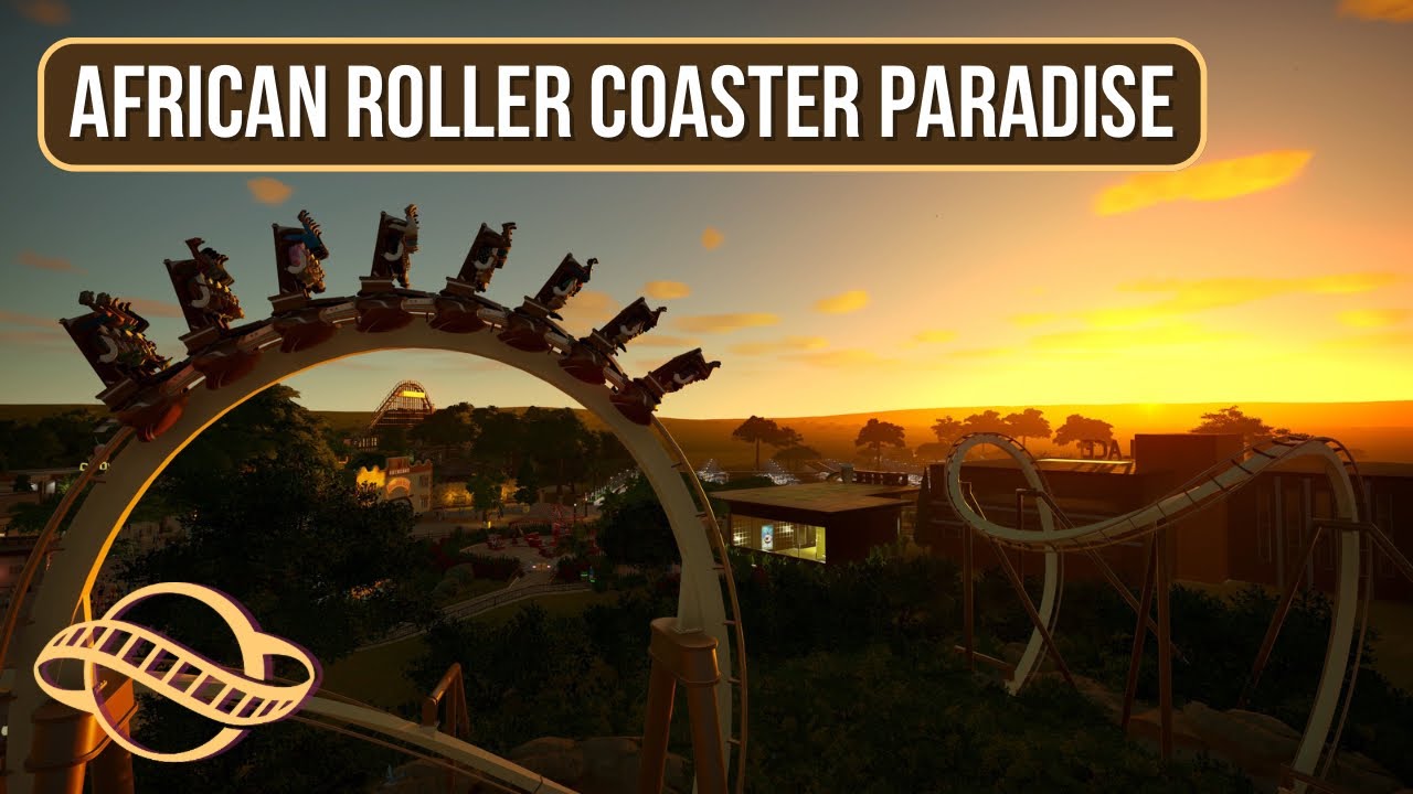 🦁 AFRICAN COASTER PARADISE - Planet Coaster Spotlight - Wild Dominion ...